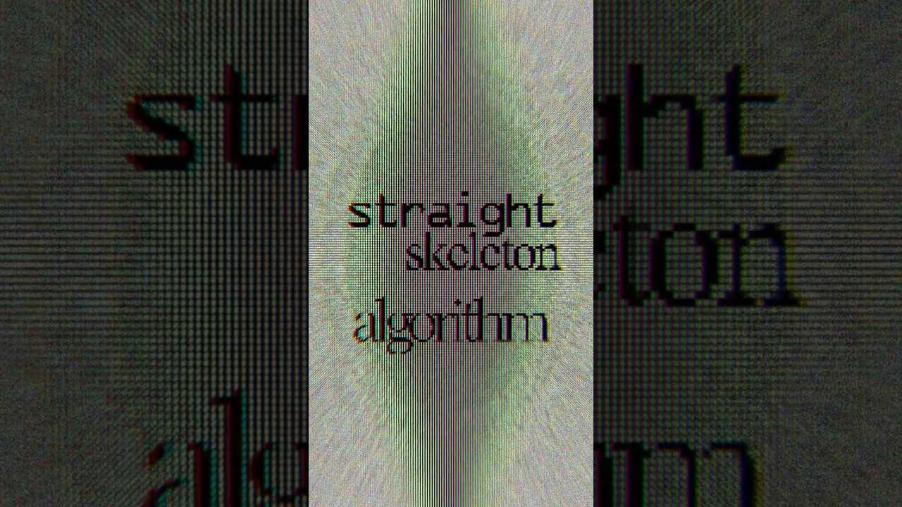 Straight Skeleton Algorithm