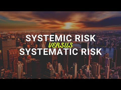 Systemic Risk versus Systematic Risk