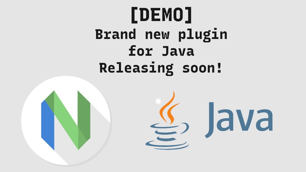 [Demo] Java for Neovim