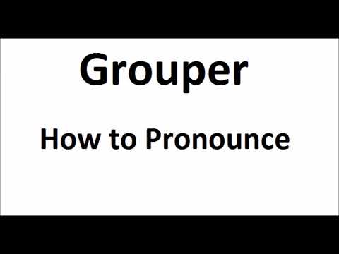 How to pronounce Grouper||How to say Grouper||Grouper Pronunciation||ABDictionary