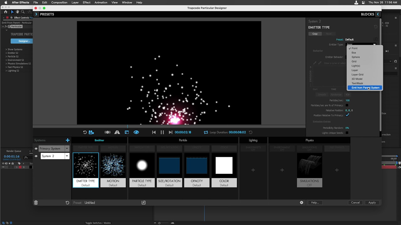 Behold the new Aux System: Emit From Parent