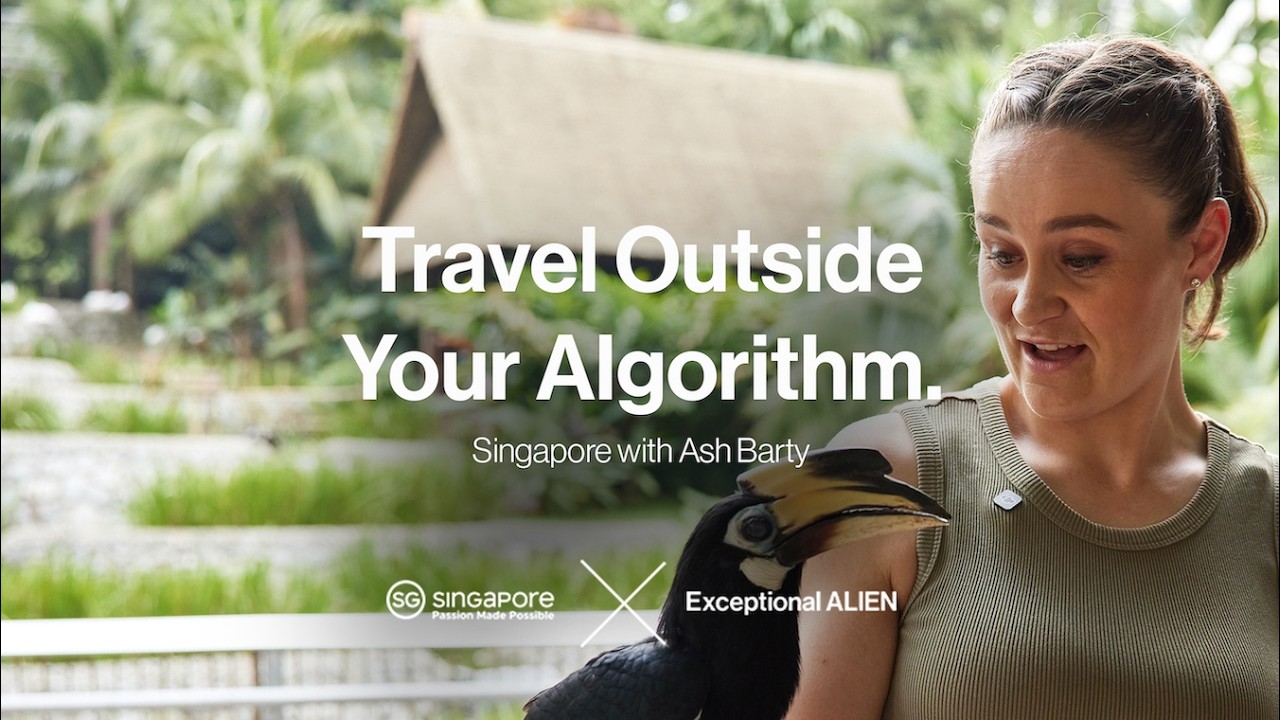 Singapore with Ash Barty | Exceptional ALIEN