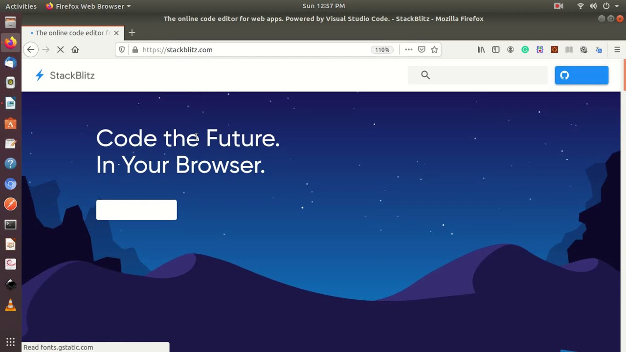Online VS Code editor for free! Develop any Angular, React, or Vue apps without any Setup in PC.