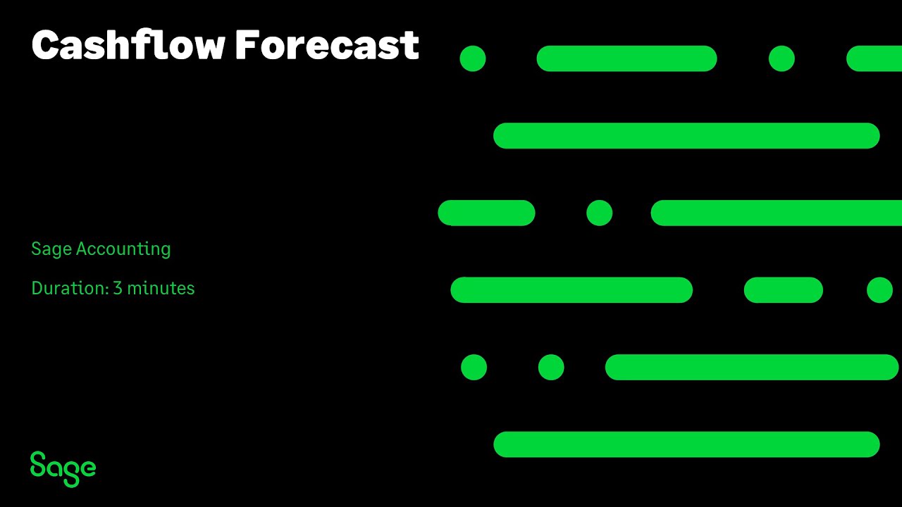 Sage Accounting: Cashflow Forecast