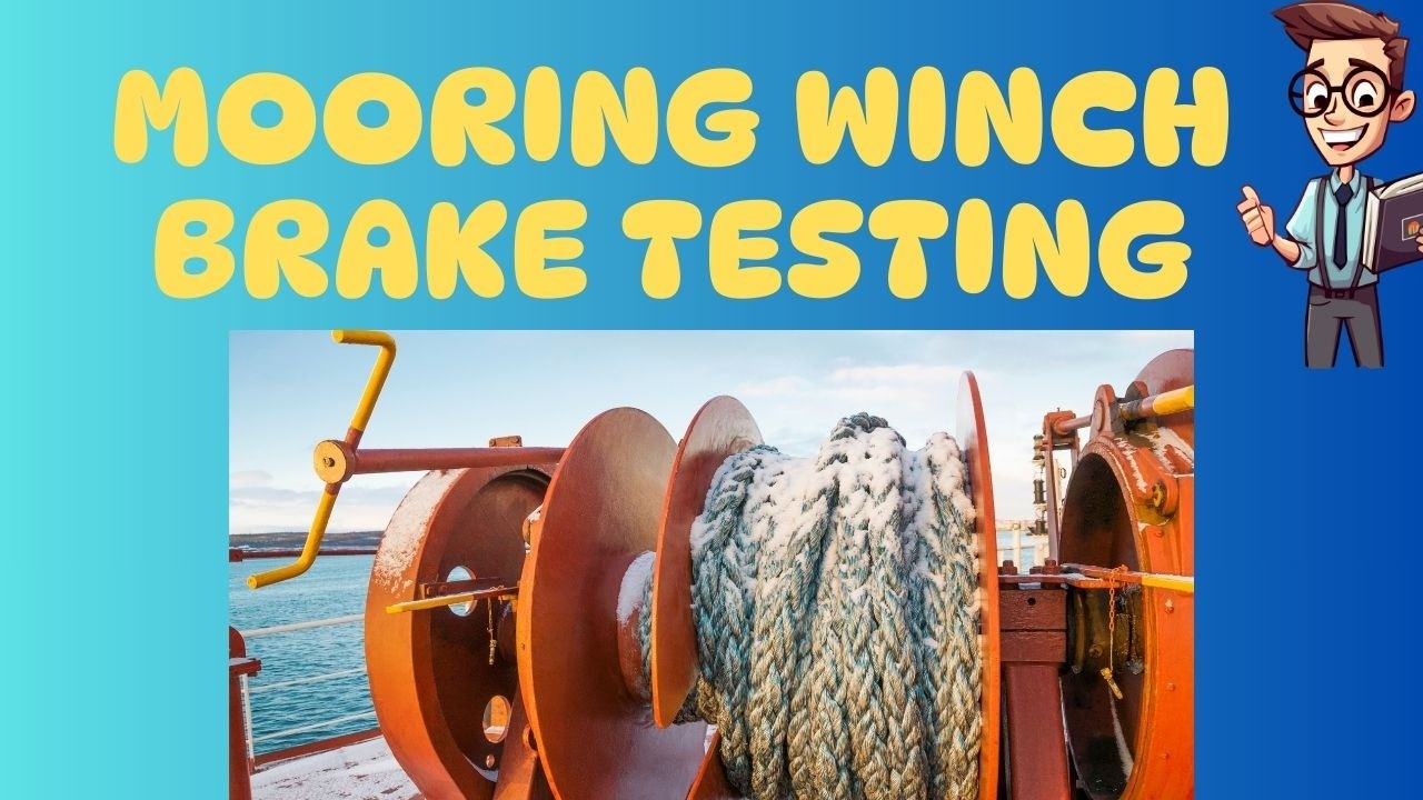 Mooring Winch Brake Testing