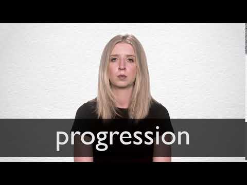 PROGRESSION definition and meaning | Collins English Dictionary