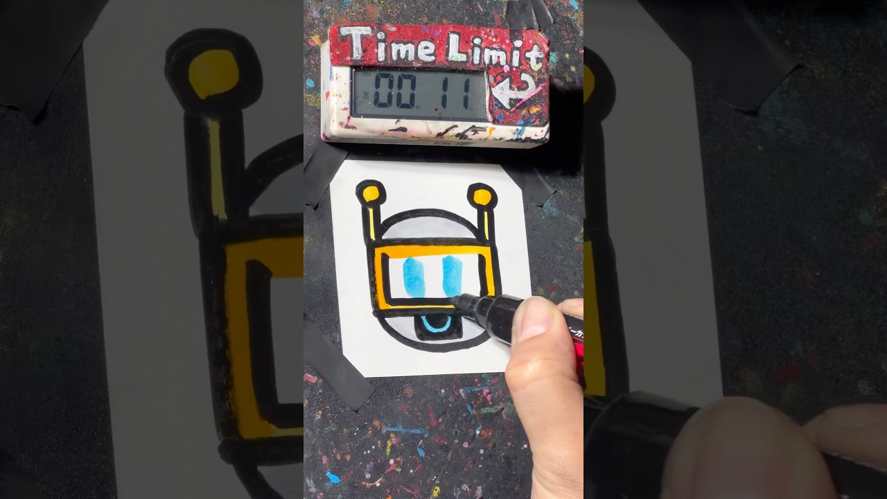 【ASMR】Drawing FunBot Sprunki in 40 Sec