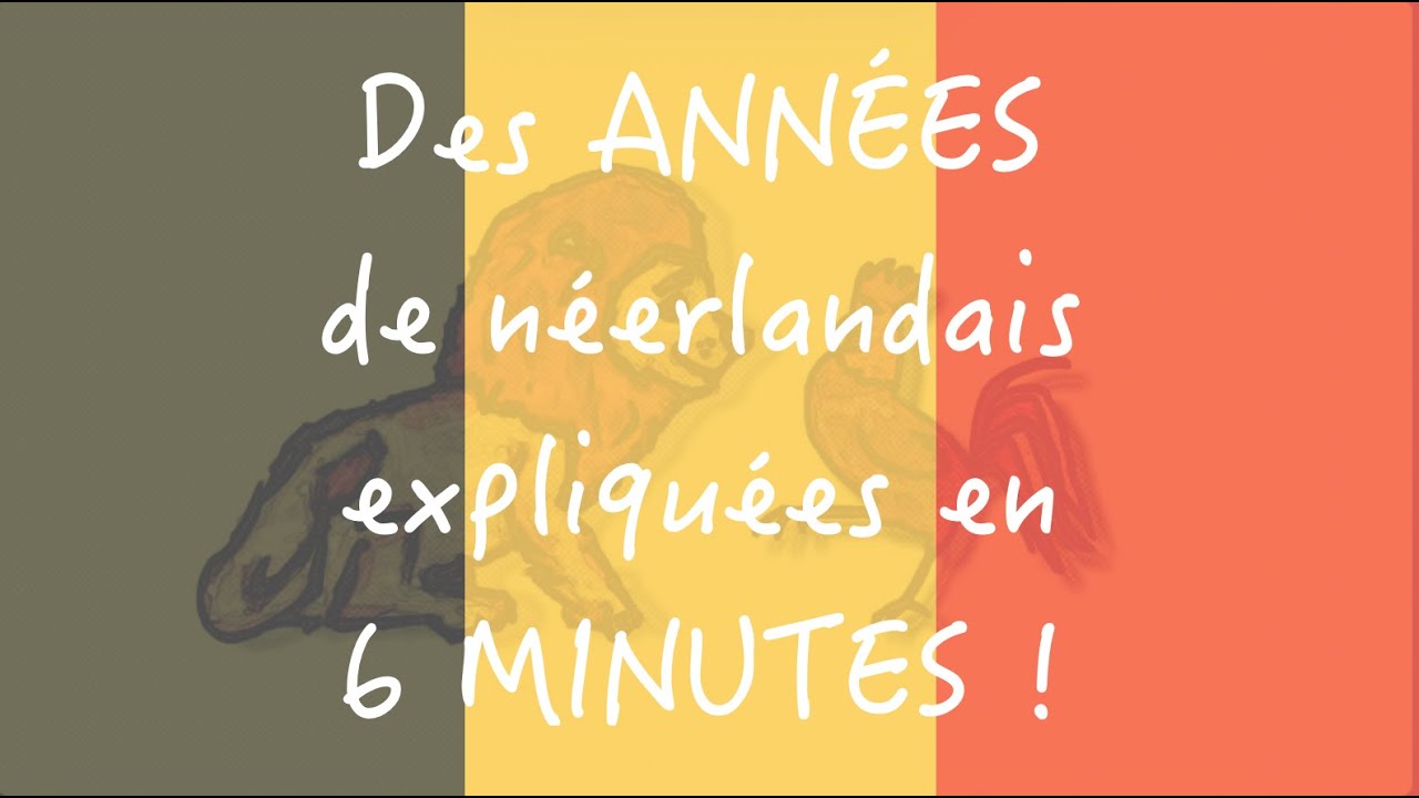 TOUTE la conjugaison néerlandaise, expliquée en 6 minutes