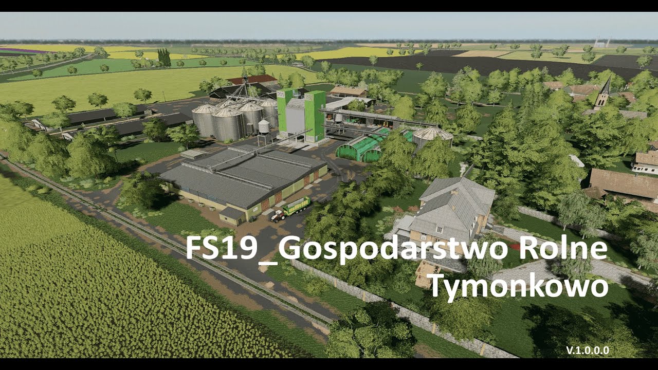 FS19 Tymonkowo (multifruit map x4 ) - FS 19