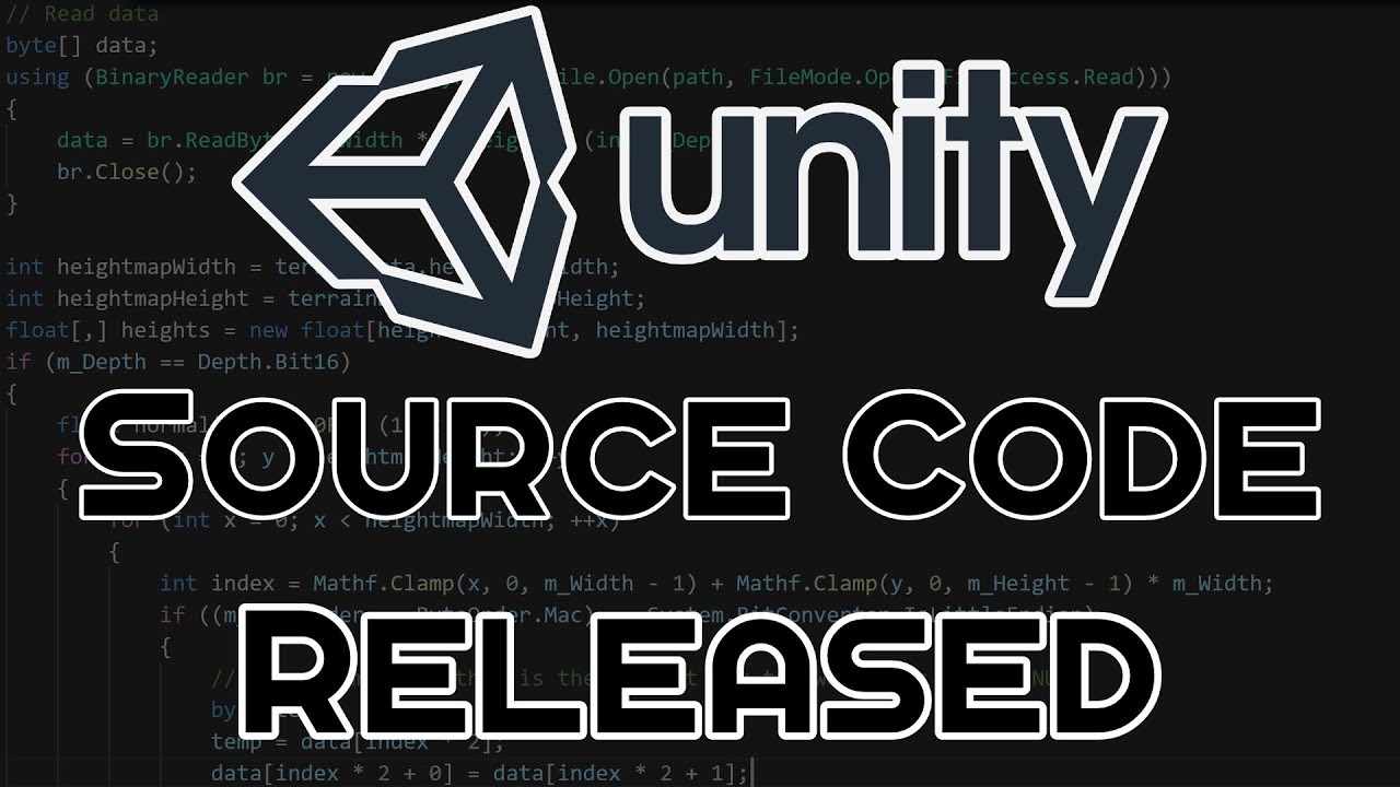 Unity Editor Source Code Released