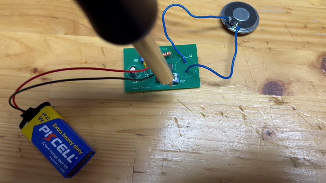 555 Timer Tone Generator Demonstration