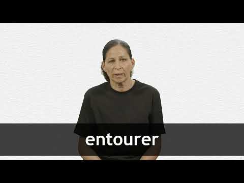 English Translation of “ENTOURER” | Collins French-English Dictionary