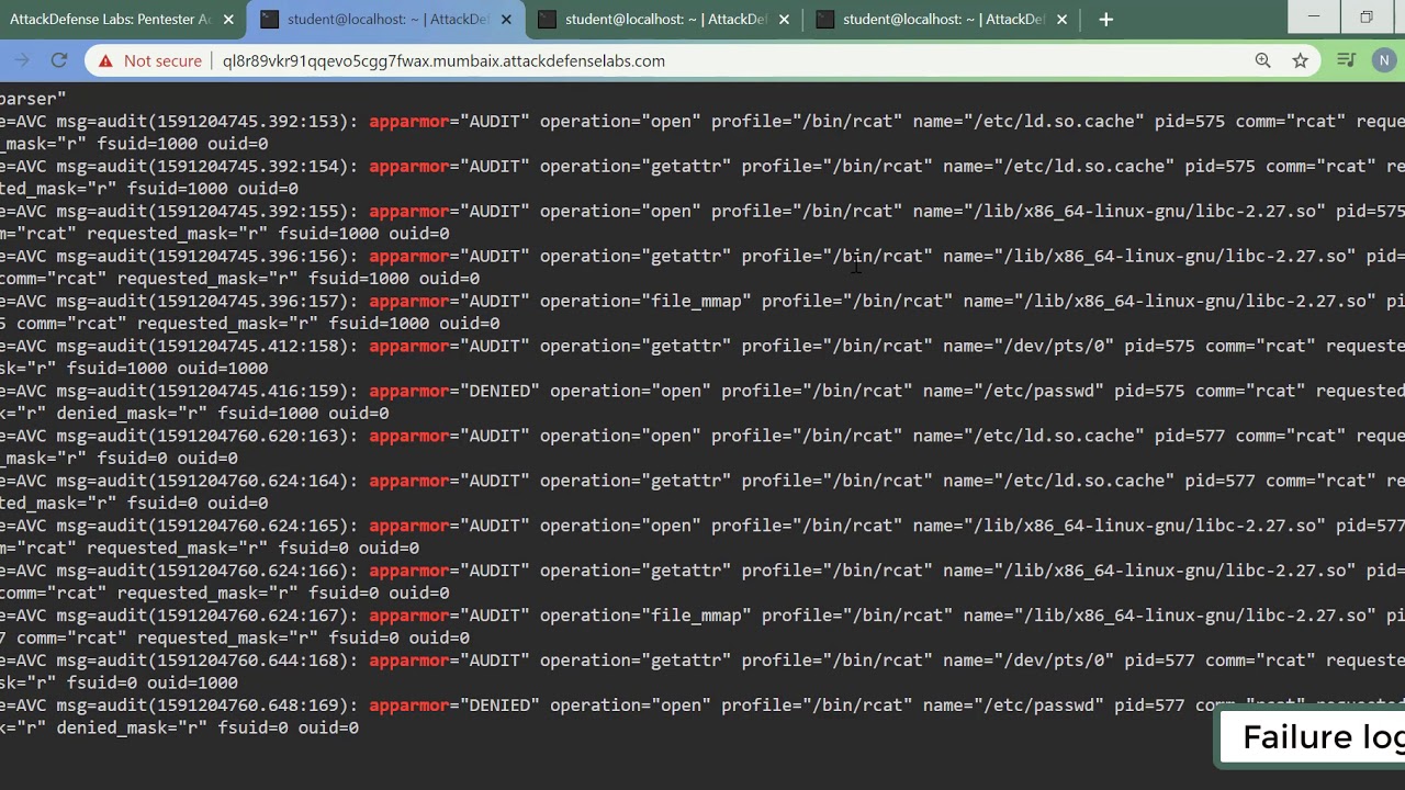 Advanced Linux Privilege Escalation: AppArmor Profile