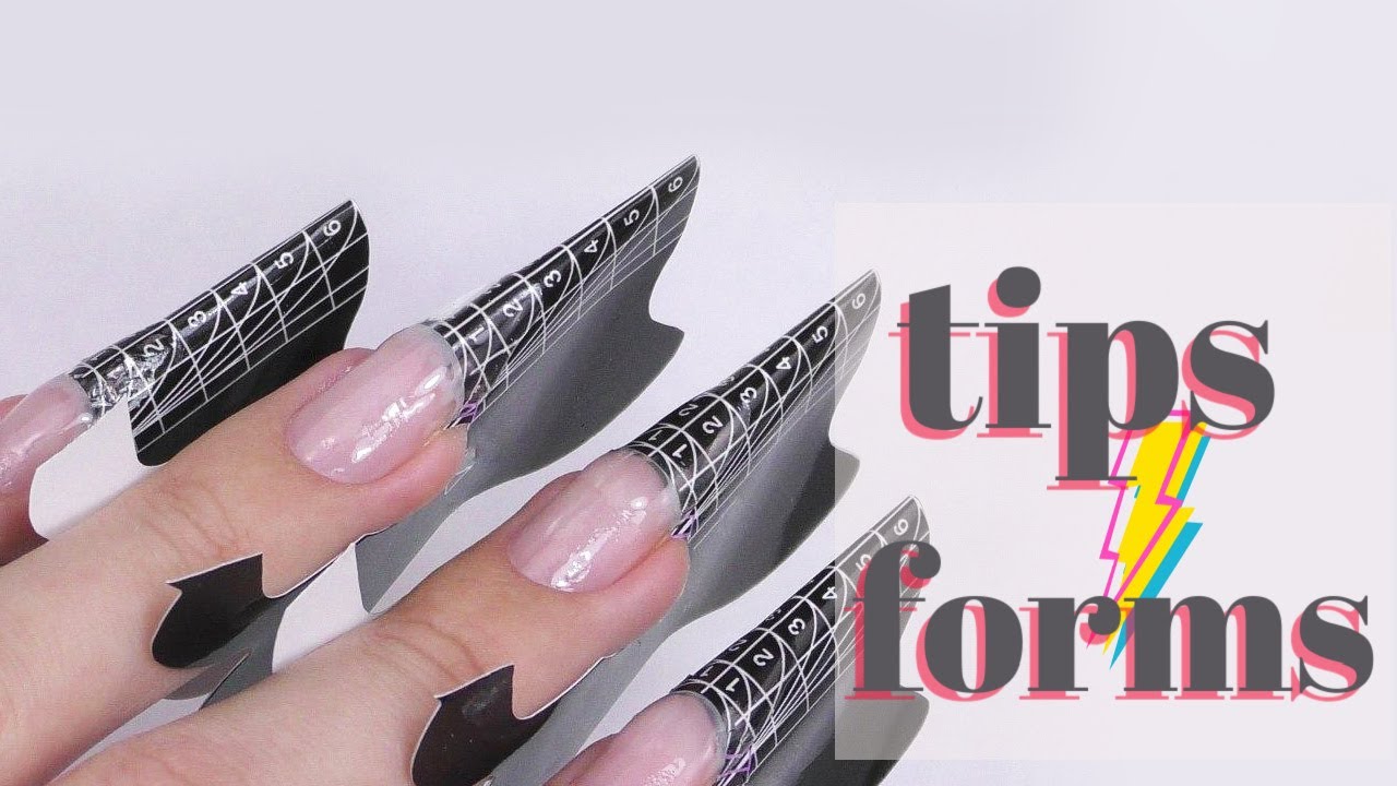 Nail Tips VS Nail Forms | Are Tips or Forms better?