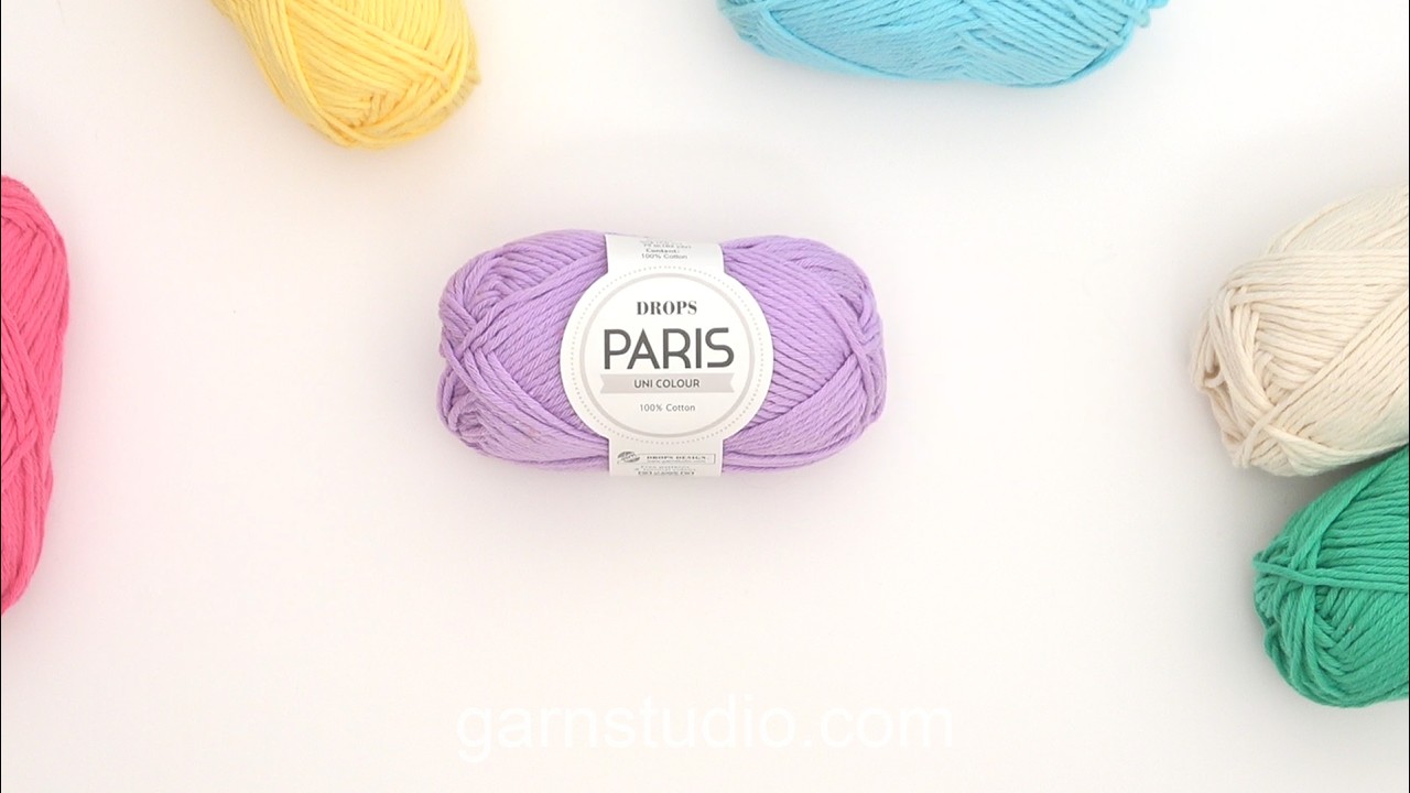 DROPS Paris - Fun and easy to knit cotton!