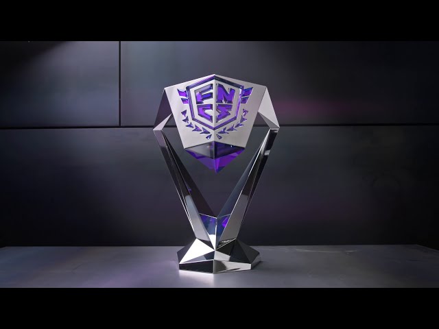 Fortnite reveals crystal Swarovski trophy for FNCS 2022 winner