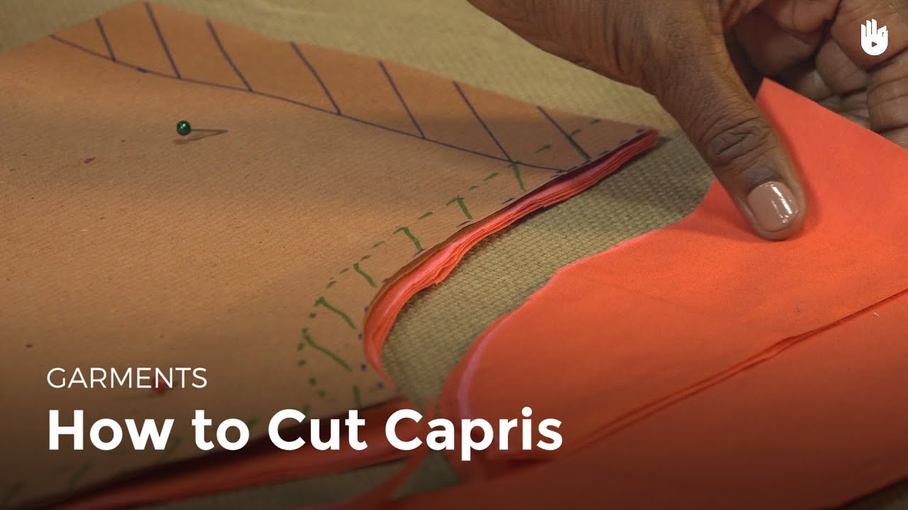 How to Cut Capris - Sewing Machine Operator | Sikana