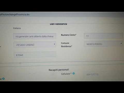 How to request pin from INPS website for those in Italy