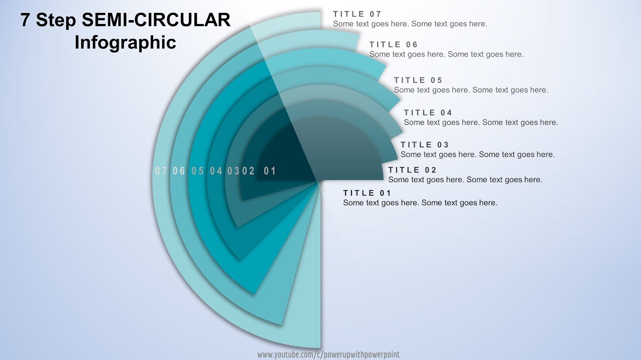 6.Create 7 step SEMI-CIRCULAR infographic|PowerPoint Presentation|Graphic Design|Free Template