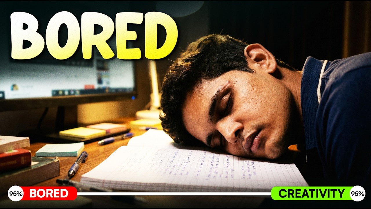 Why Boredom is Good for you?🤯 | Unlock your Brain Power | Prashant Kirad