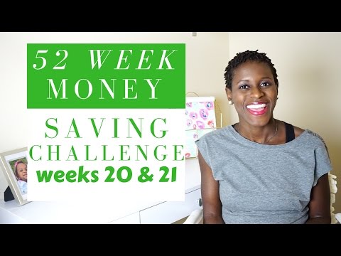 52 Week Money Saving Challenge (WEEKS 20 & 21) | WORK SMARTER