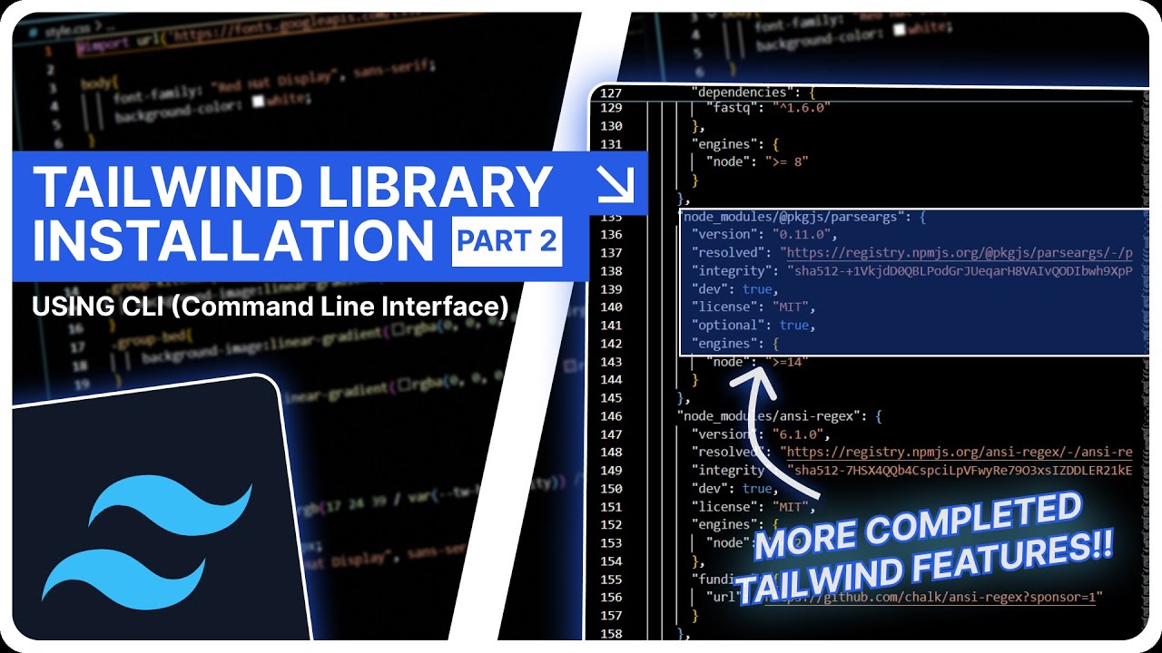 Installing Tailwind CSS Using CLI (Command Line Interface)