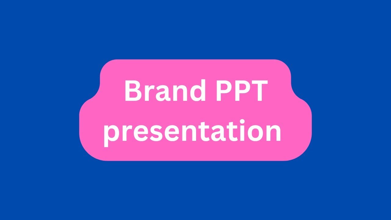 Brand Management PPT Presentation Seminar Download: Working, Benefits, Techniques