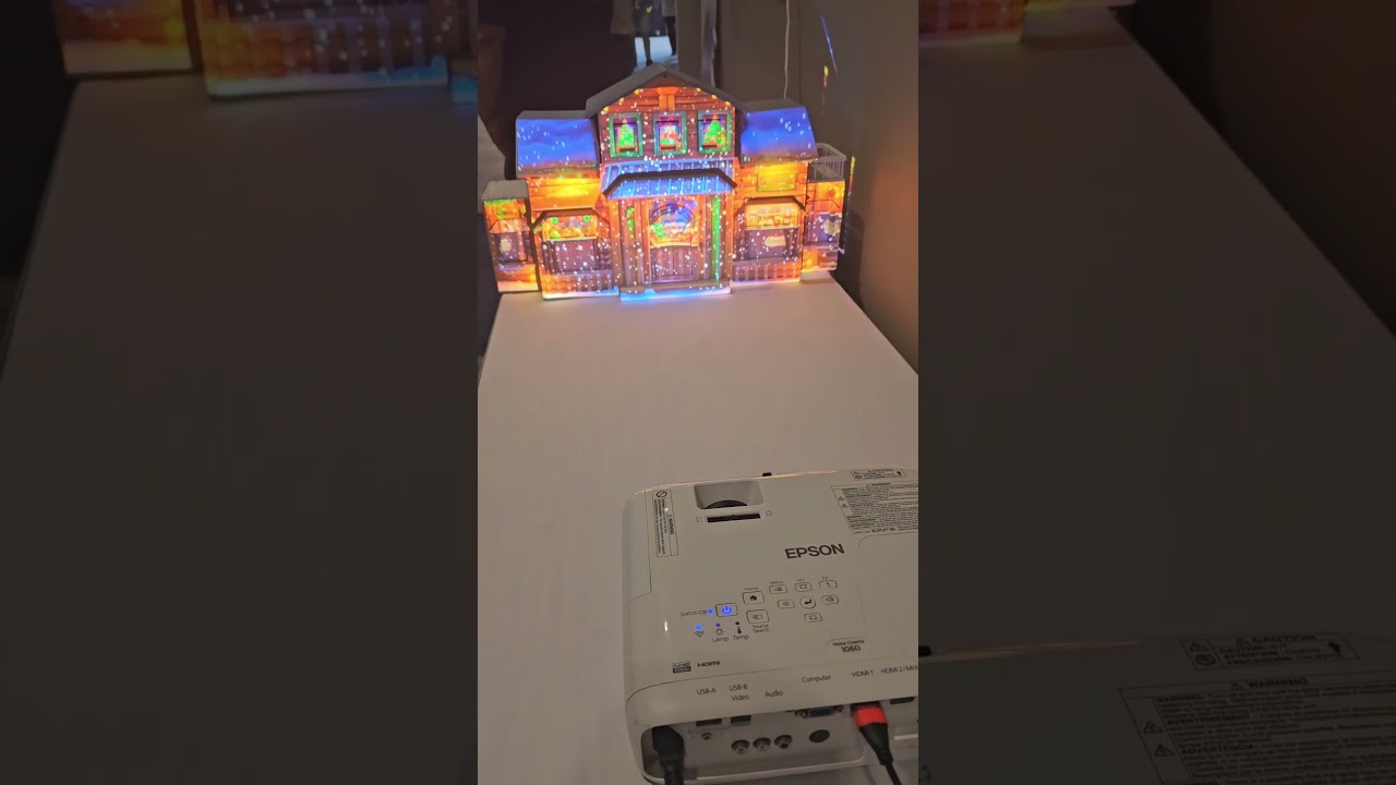 Just a little projection mapping demo at the Florida Mega-Mini #fmm