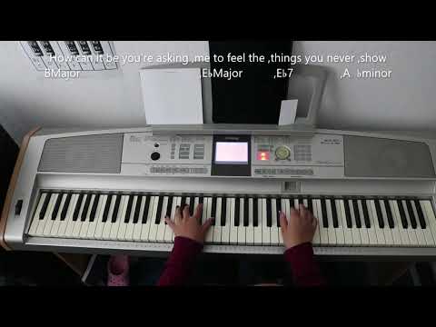 "Show Me The Meaning Of Being Lonely" by Backstreet Boys (Piano Chords)