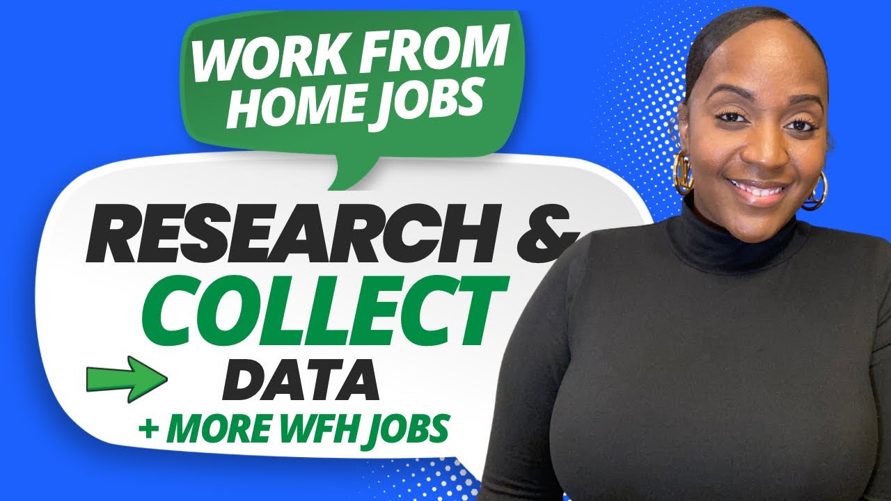 🏆 Quietly RESEARCH & Collect Data | Work From Home Jobs 2026