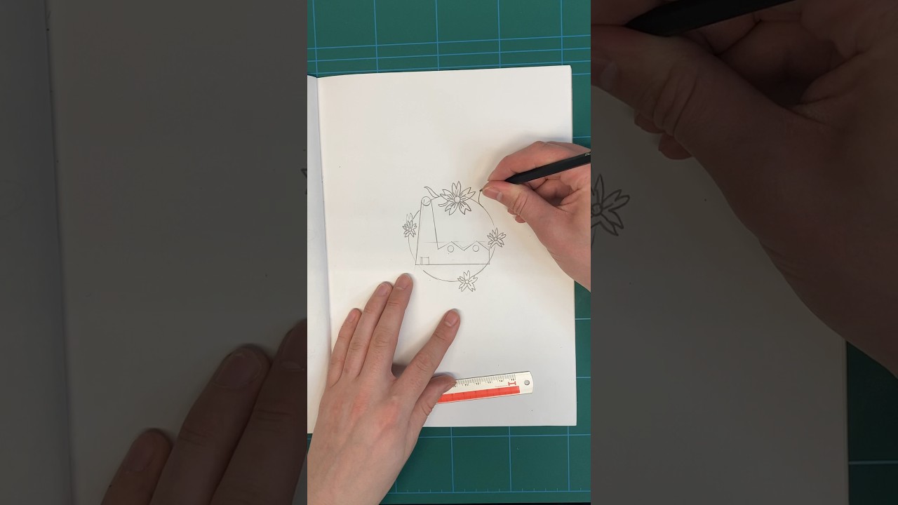 Creating a Rubber Stamp #illustration #illustrationart #illustrator #stampmaking #stamp #art