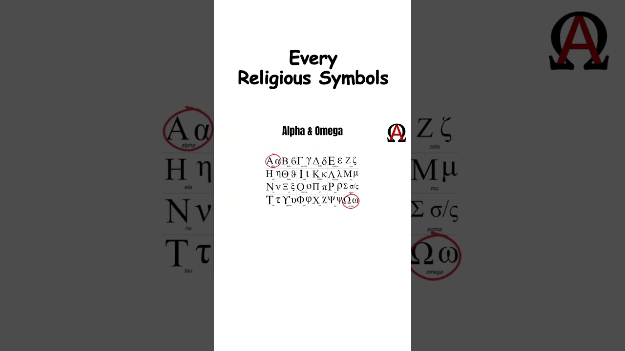 Alpha & Omega - Every Religious Symbol Explained