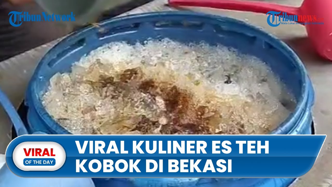 Viral, Kuliner Es Kobok di Bekasi, Harga Rp 10 ribu Bisa Bawa Tempat ...