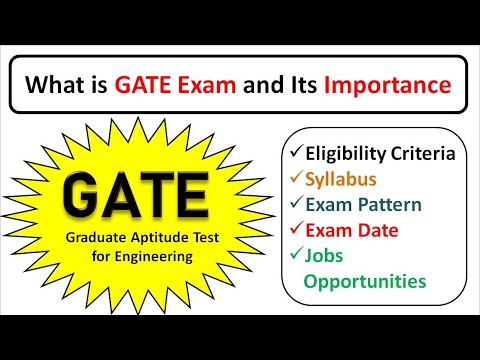 What is GATE Exam | Why GATE Exam Important for Engineers | Gate Exam Syllabus, Date, Exam Pattern
