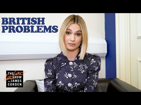 Lily James Solves r/BritishProblems