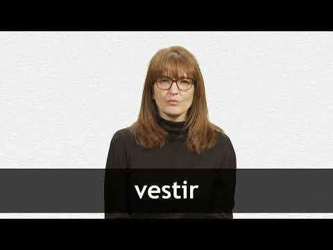English Translation of “VESTIR” | Collins Spanish-English Dictionary