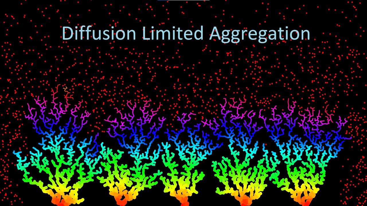 Easily Program Coral-like Fractals with Diffusion Limited Aggregation