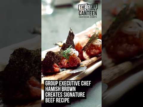 ROKA Group Executive Chef Hamish Brown creates signature beef recipe