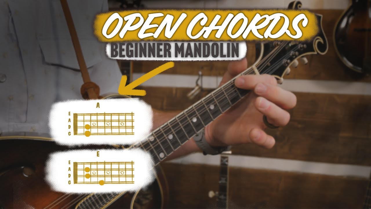 Mandolin Open Chords: How to Play the A & E Chords!