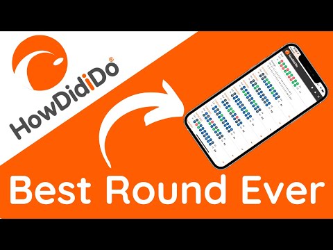 How to Find Your BEST EVER SCORE on the HowDidIDo Golf App