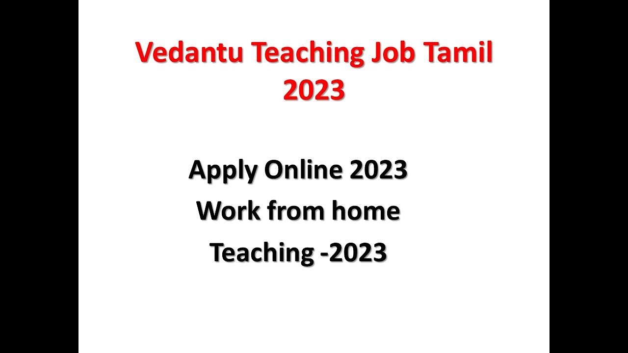 How to become an Educator on VEDANTU | 25,000/- for 4 Hours per Day |How to apply|Explained in Tamil