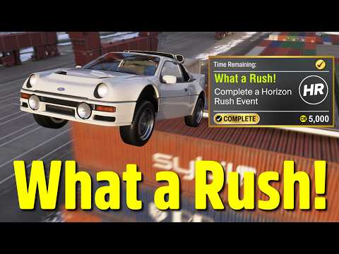 Horizon Rush Event in Forza Horizon 6 - How to Complete