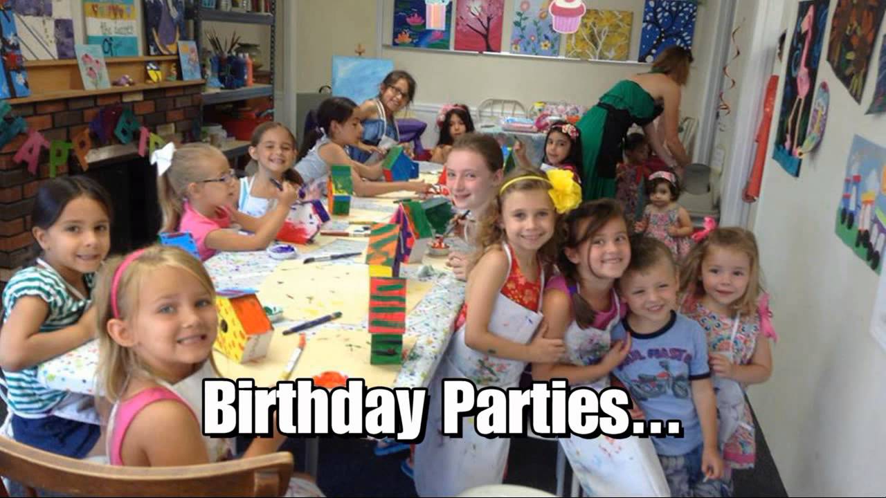All Things Art Studio - Kids Birthday Parties - Arts and Crafts St Charles Il