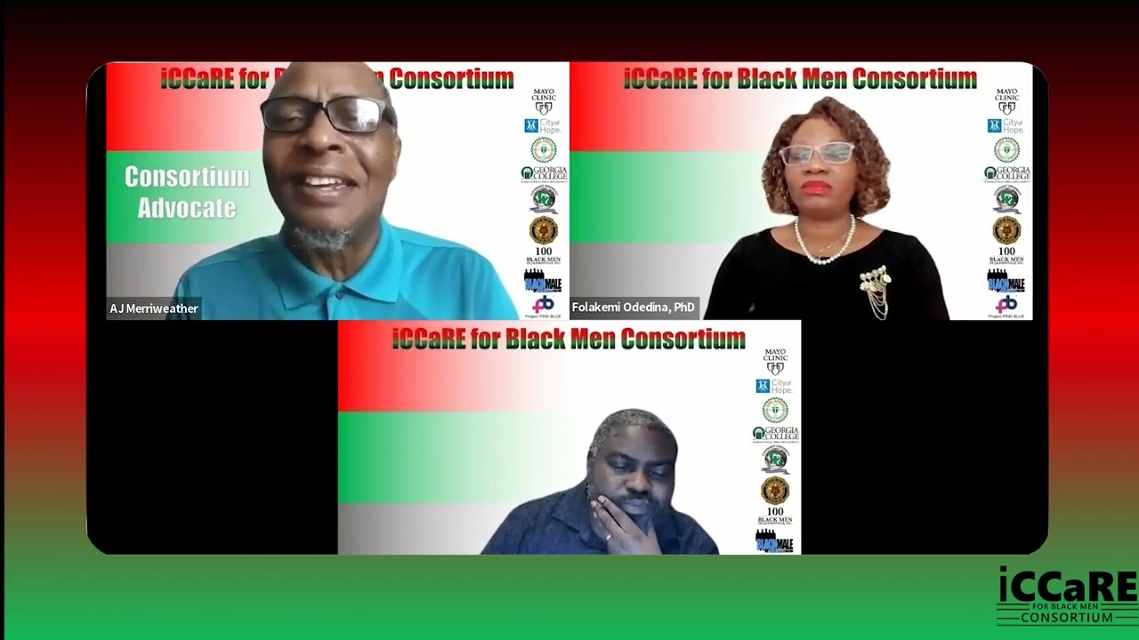 iCCaRE Consortium for Black Men: Second Discussion