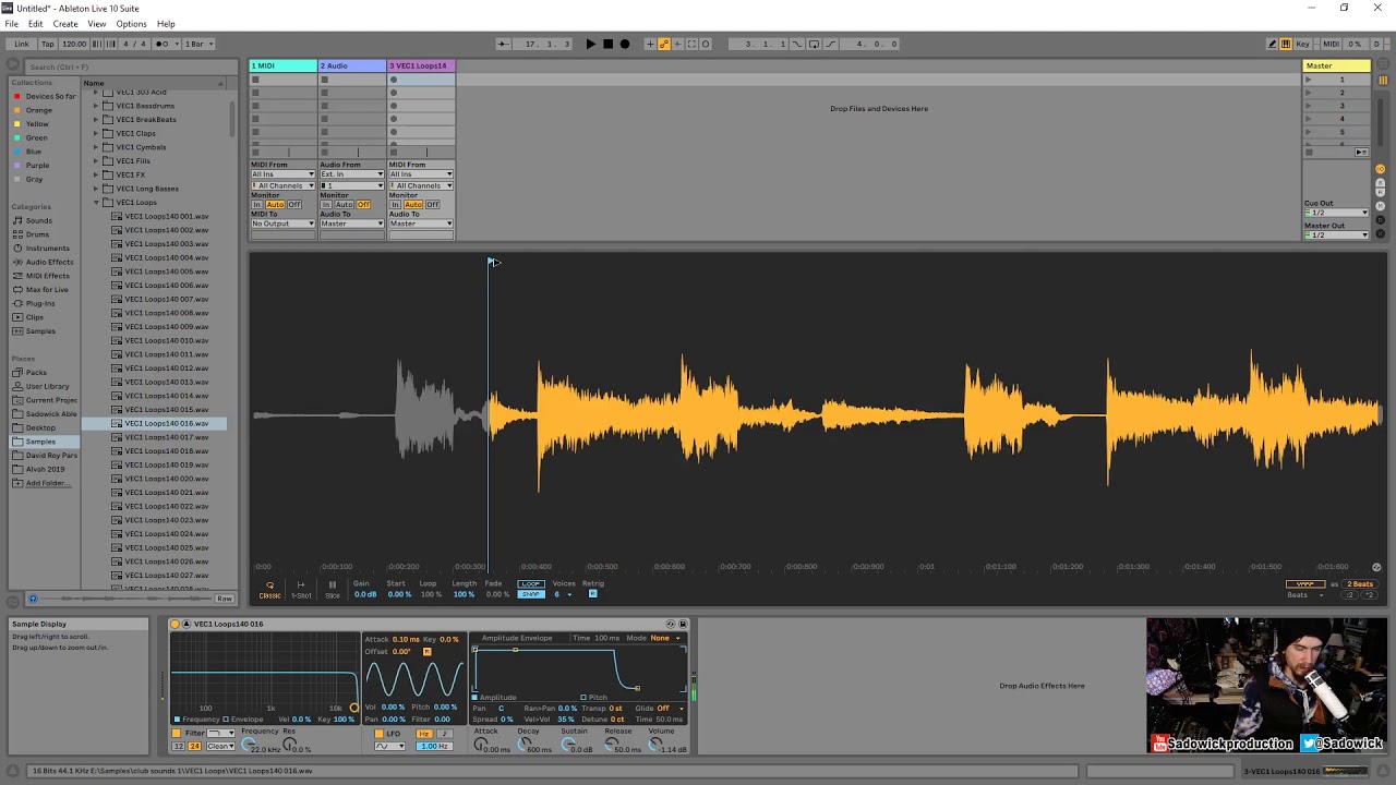 Ableton Live 10 Ultimate Tutorial 27 - Advanced Simpler
