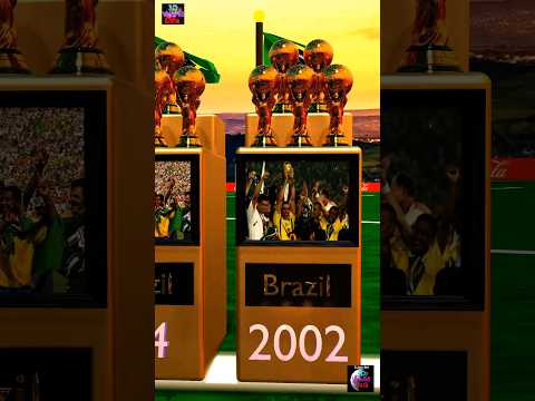 All World Cup Wins by Brazil #football