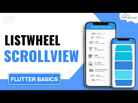 Learn Flutter ListWheel ScrollView Widget Tutorial Widget of the Week - Mind Luster