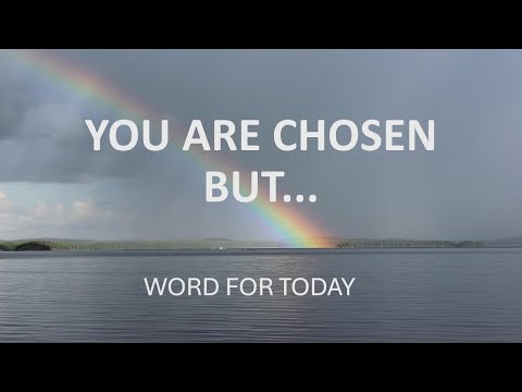 CHOSEN ONE | WORD FOR TODAY | MOTIVATIONAL WORDS | FEAR NOT