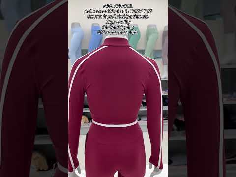 Athletic jacket sample