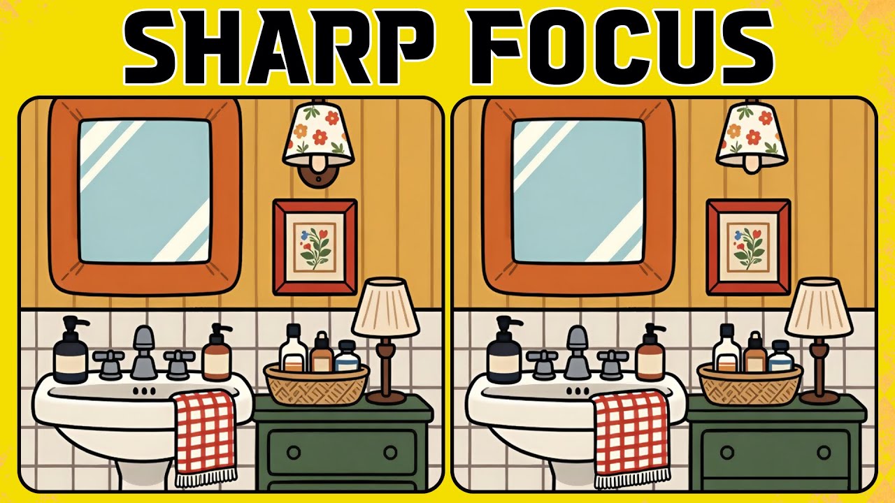 Can You Spot All 15 Differences? 5 Brain Teaser Puzzles!  (A Bit Tricky)